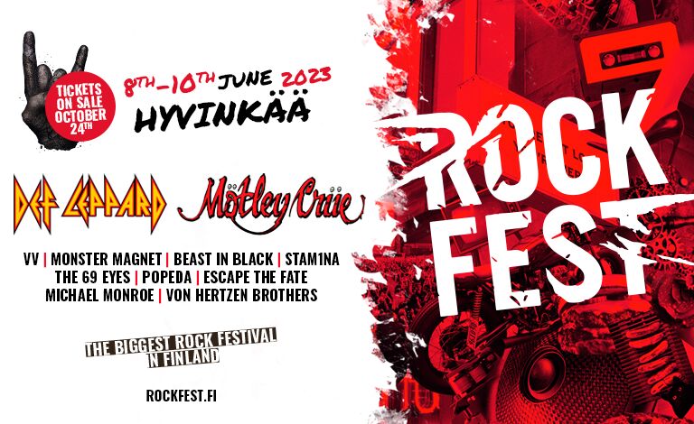 Suomen suurin rockfestivaali Rockfest tulee taas! - News - Tiketti