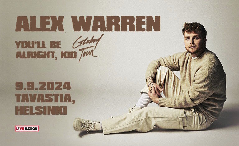 Alex Warren Helsingin Tavastialla | Osta liput helposti | Tiketti Alex Warren Helsingin Tavastialla | Osta liput helposti | Tiketti