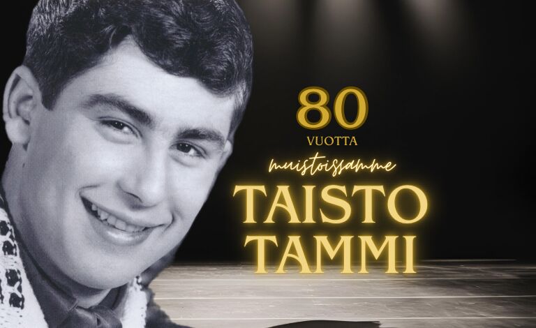 80v. Muistoissamme Taisto Tammi | Osta lippu helposti | Tiketti