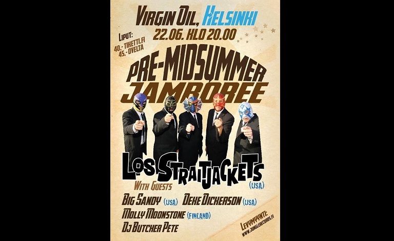 Pre-Midsummer Party With Los Straitjackets (Usa), Big Sandy & Deke ...