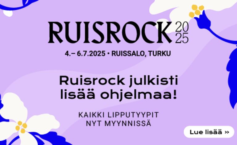 Ruisrock julkaisi lisää ohjelmaa - kaikki lipputyypit nyt myynnissä ...
